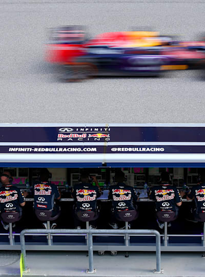 Infiniti Red Bull Racing pitwall members who's who