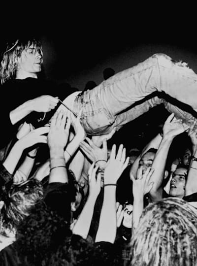 Kurt Cobain Knew How to Stage Dive