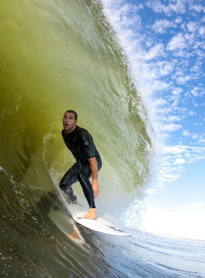 Vídeo: surfeando la costa este con el huracán Hermine