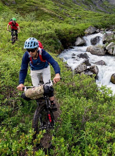 Alaska Bike Exploration | Backcountry Hut | Red Bull