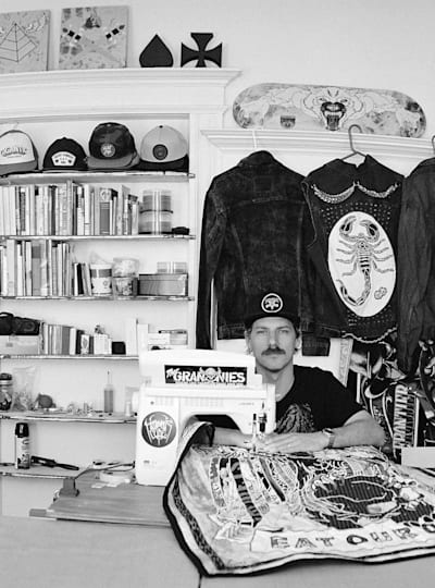 Ben Venom: The heavy metal quilting artist +Interview+