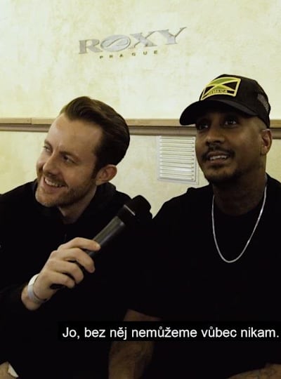 Chase and Status, MC Rage - videorozhovor z backstage