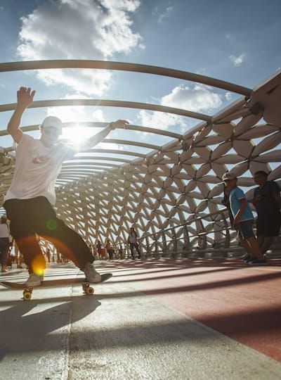 5 skateparks para patinar en Santiago