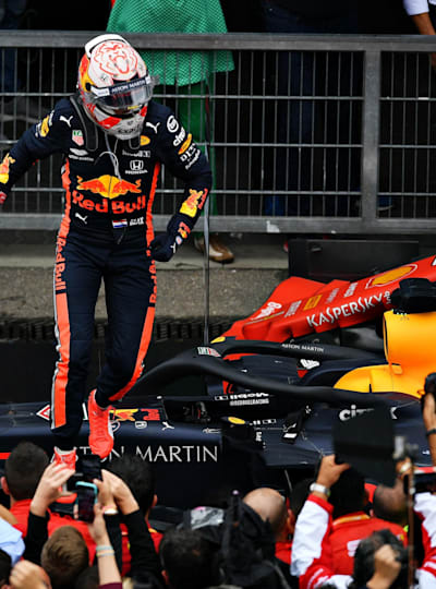 Test Max Verstappen Red Bull Racers