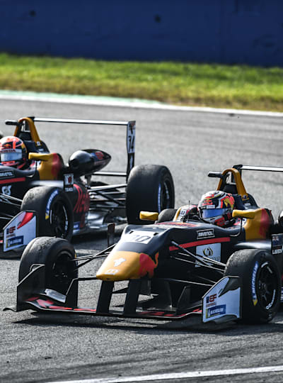 Lawson wins Monza, double podium for Tsunoda