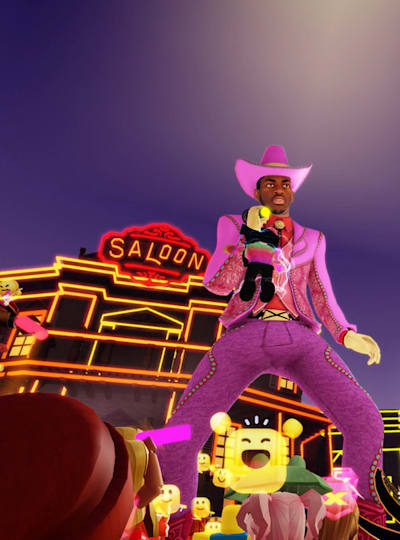 Lil Nas X's virtual concerts on Roblox