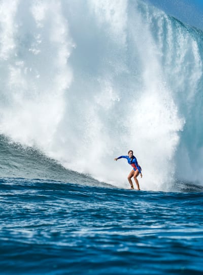 Big Wave Surfing with "No Small Feat"
