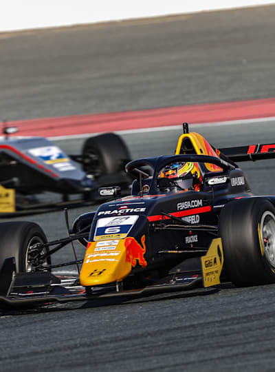 Double podium for Hadjar in Dubai Asian F3