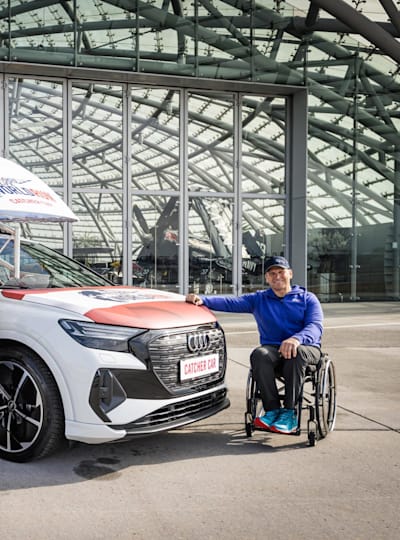 Die Ziellinie der Herzen: Anna Gasser und Reini Sampl