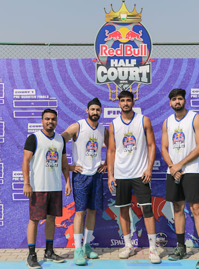RCF Team in Red Bull Half Court: 3v3 basketball team