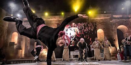 Arab Folk Dance - The basic rules of Dabkeh | Red Bull