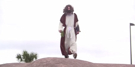 Jesus está de volta... e de skate!