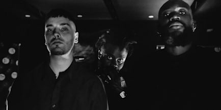 Young Fathers play three tracks from their new album