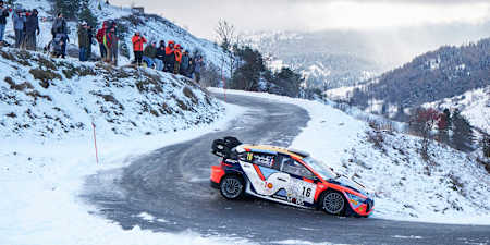 Hankook's WRC tyres impress Fourmaux ahead of 2025 season