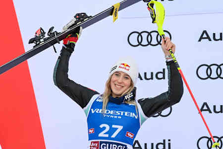 Lara Colturi: The young Albanian skier shaking up the scene