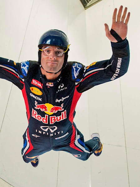Mark Webber against gravity
