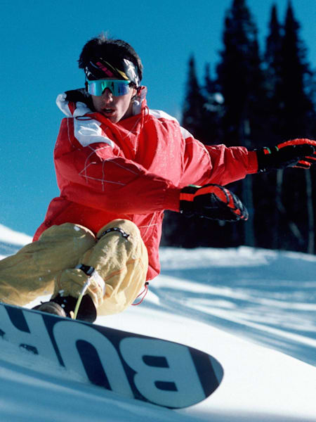 Craig Kelly portrait - snowboarding’s first superstar