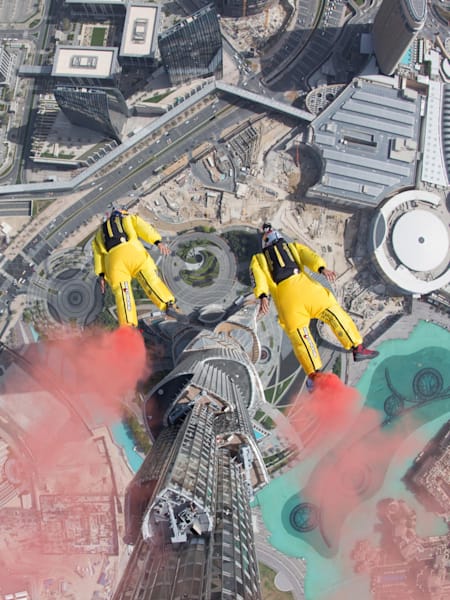 base jumping building