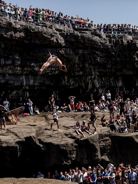 El salto de la victoria de Gary Hunt en Inis Mor