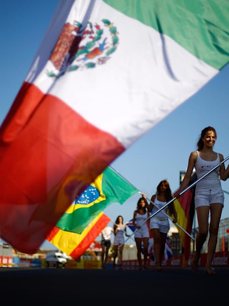 Formula One grid girls gallery