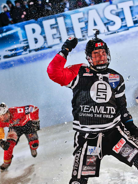 Red Bull Crashed Ice 2015 Belfast report and clip