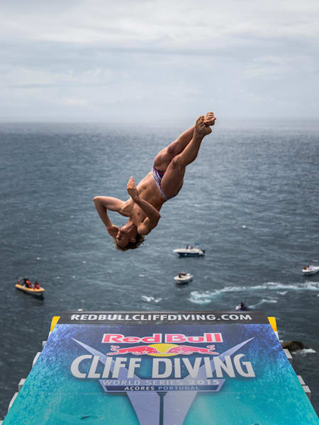 Social profile: Cliff diving champion Gary Hunt