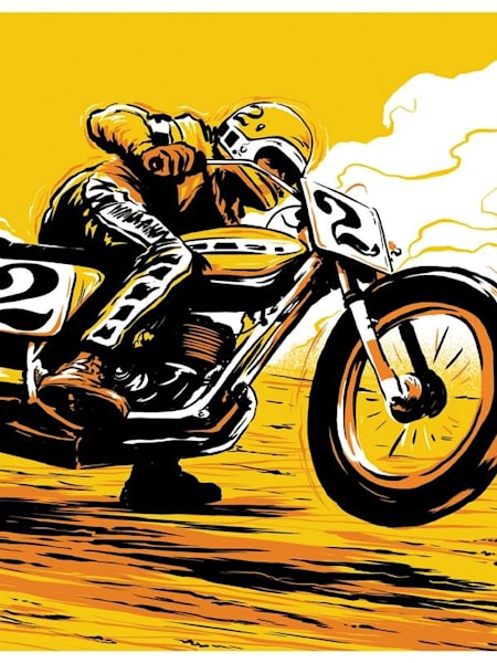 Motorbike illustrator Ryan Quickfall interview
