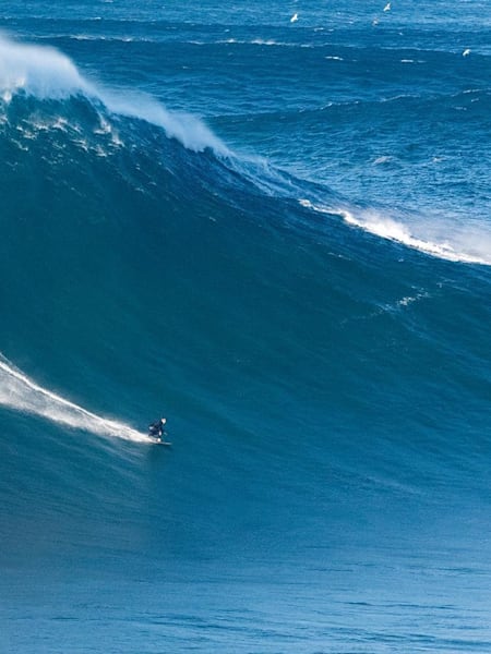 Nazare big wave surfing: Watch the opening day video