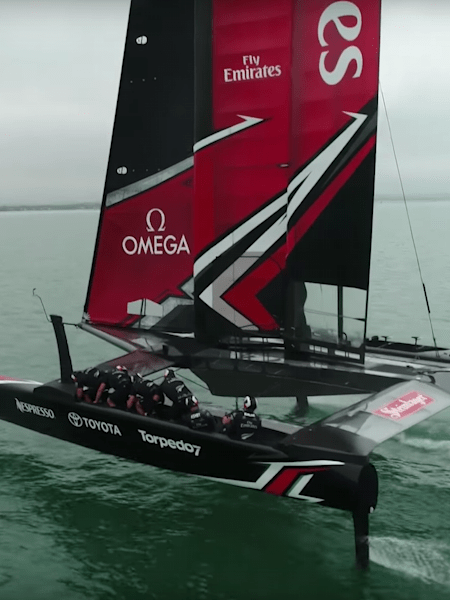 Emirates Team New Zealand cycle | America's Cup *video*