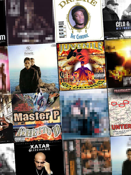 Rap Album-Cover: Die Entwicklung des Gangsta-Rap