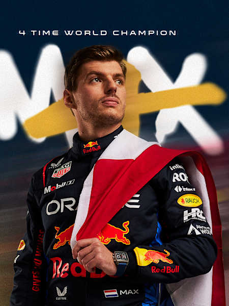 Celebrating Max Verstappen: A Four-Time World Champion