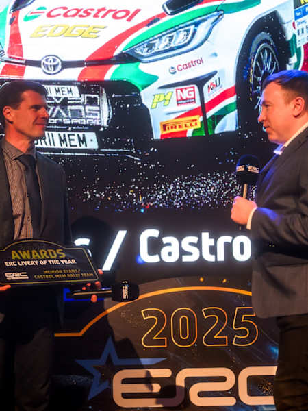 Iconic colour scheme-inspired design scoops ERC Livery of the Year award