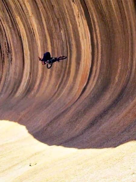 Video: Danny Campbell conquers Wave Rock