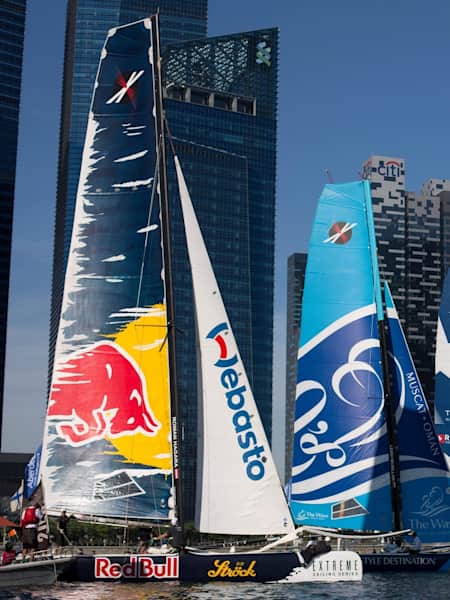 Los Red Bull Sailing terminan segundos en Singapur
