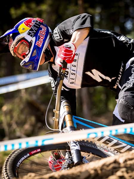 Mont-Sainte-Anne DH track walk with Aaron Gwin