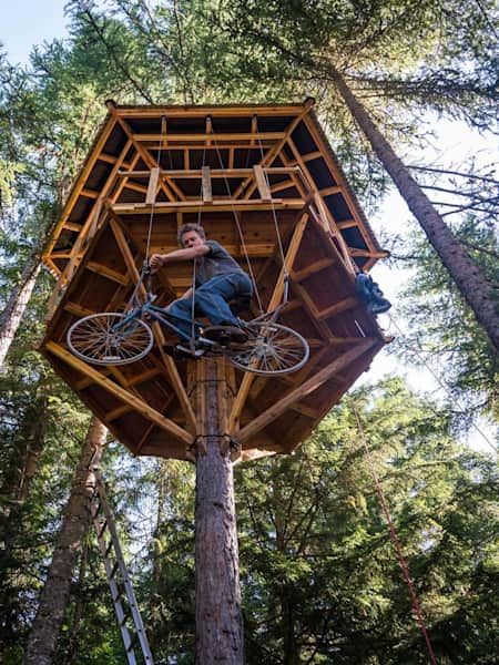 Inside Awesome Tree Houses