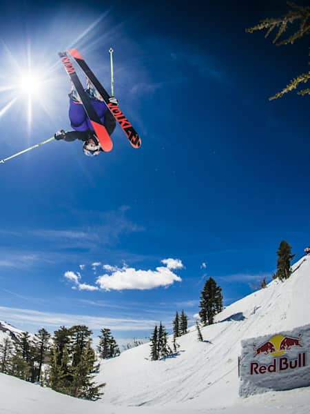 Red Bull Skiing Wallpaper