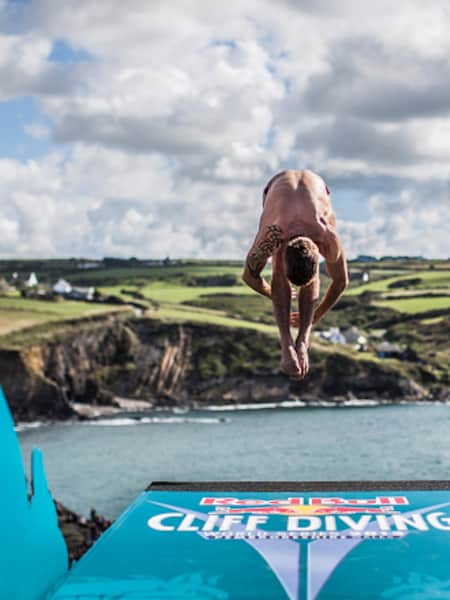 Red Bull Cliff Diving i Wales