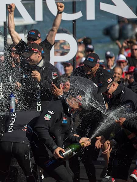 Video: Oracle Team USA defend America’s Cup title