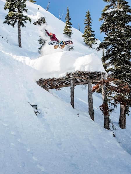 Images exclusive de Travis Rice à Baldface