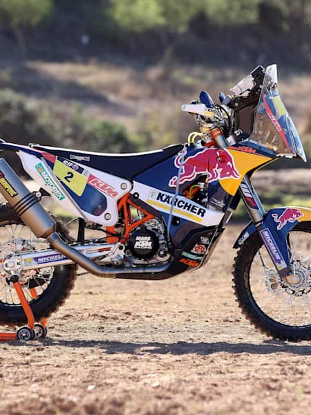 The KTM 450 Rally of Marc Coma