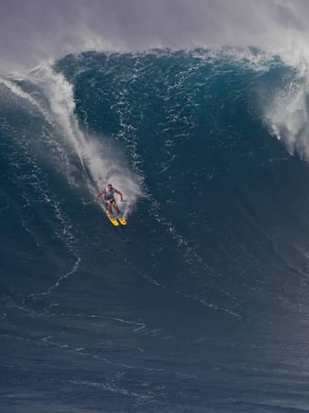 Chuck Patterson: Meet the guy riding waves on skis