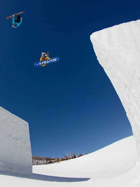 Red Bull Double Pipe Snowboarding Event Style Video