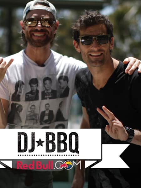 DJ BBQ passe Mark Webber au grill