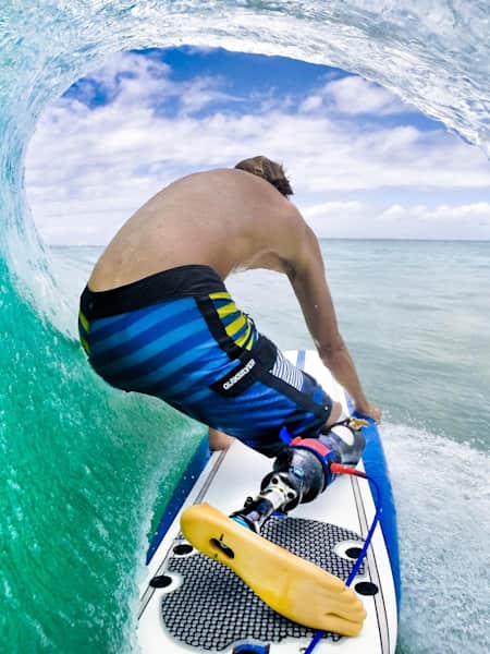 Mike Coots shark attack survivor shark crusader surfer