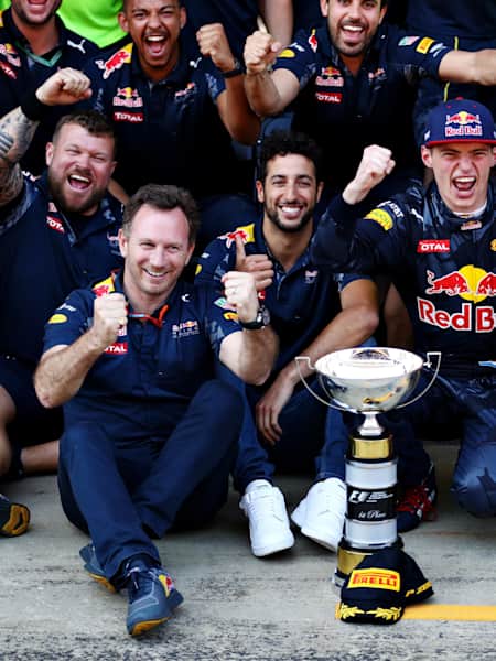 How Formula One world saw Max Verstappen first win F1