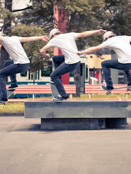 Skateboarding: How to do a frontside noseblunt slide