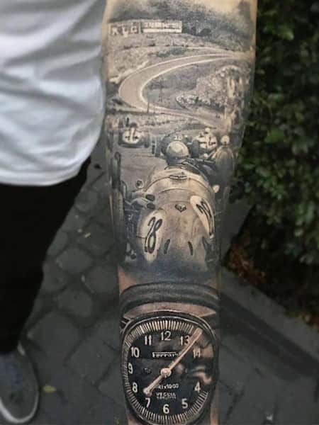 Motorsport-Tattoos >> F1, MotoGP, WRC