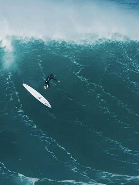 Surf grandes olas: Las peores caídas en Nazaré