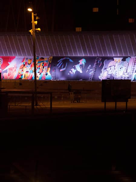 Primavera Sound Graffiti Wall: SEAT & The Creative Net